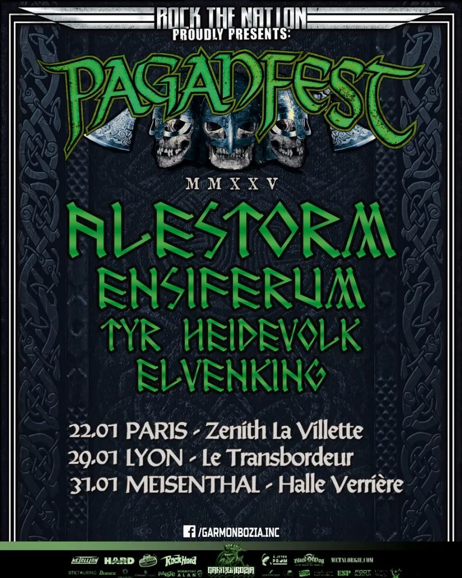 Le Paganfest est de retour en 2025 avec 3 dates en France ! Actus Power ...